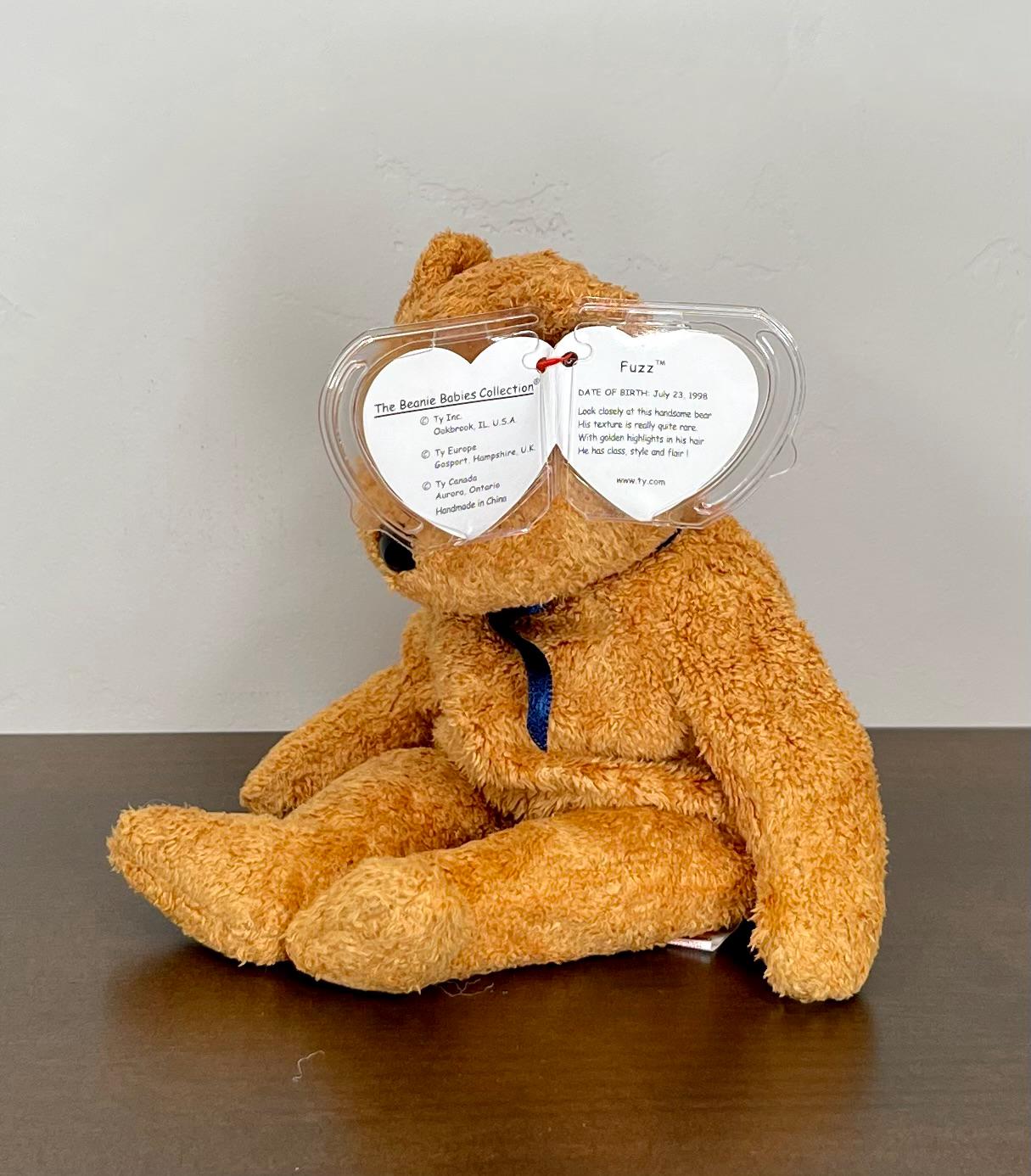 Original "fuzz" Beanie Baby 1998/1999 Rare With Errors - Etsy