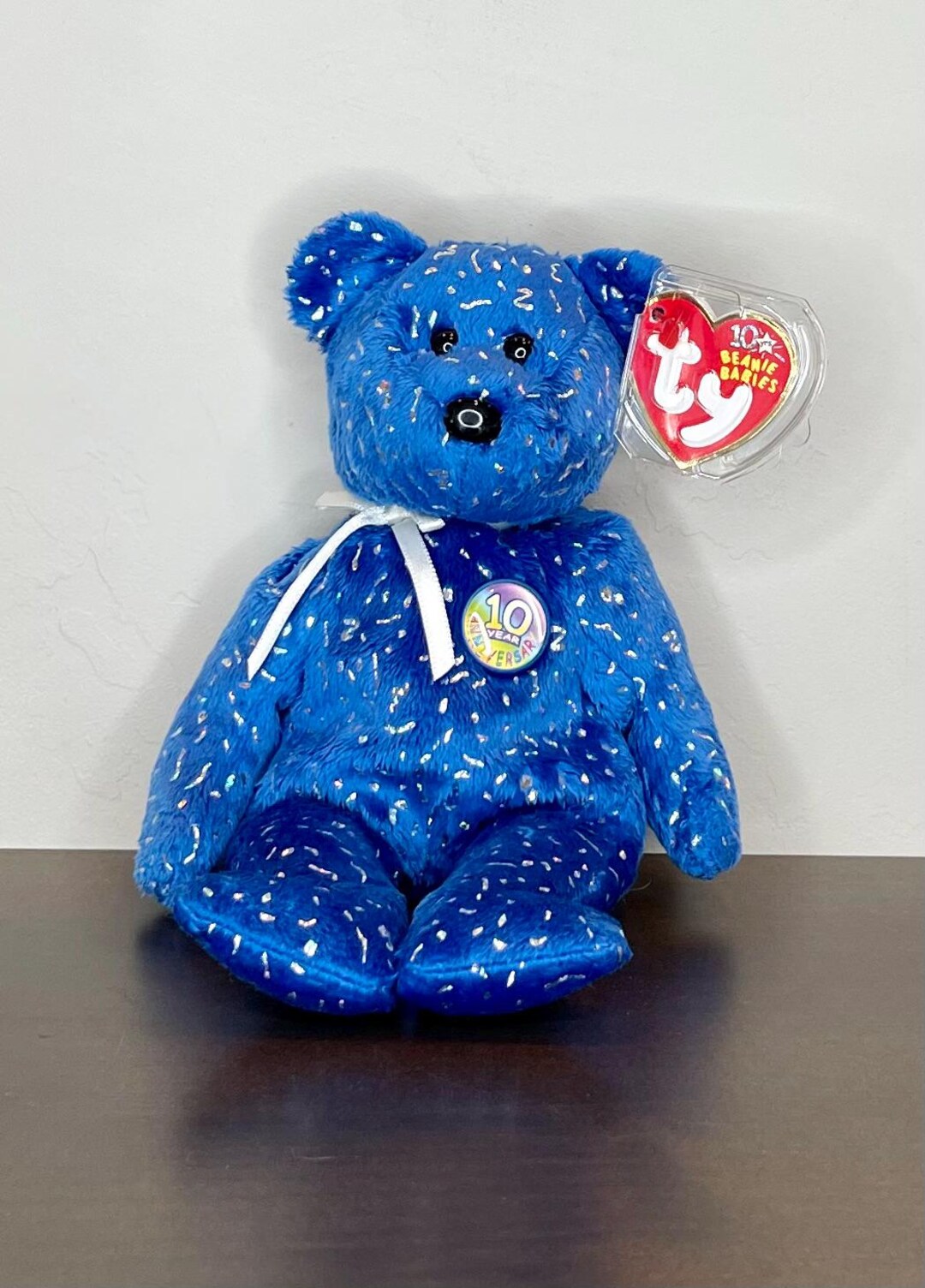 Vintage Decade Ty Beanie Baby Royal Blue - Etsy
