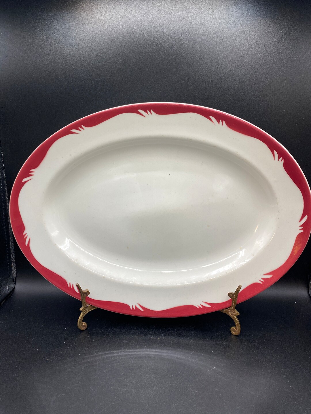 Heath Armorlite Ceramic Oval Platter, Restaurant Ware "erica" White ...
