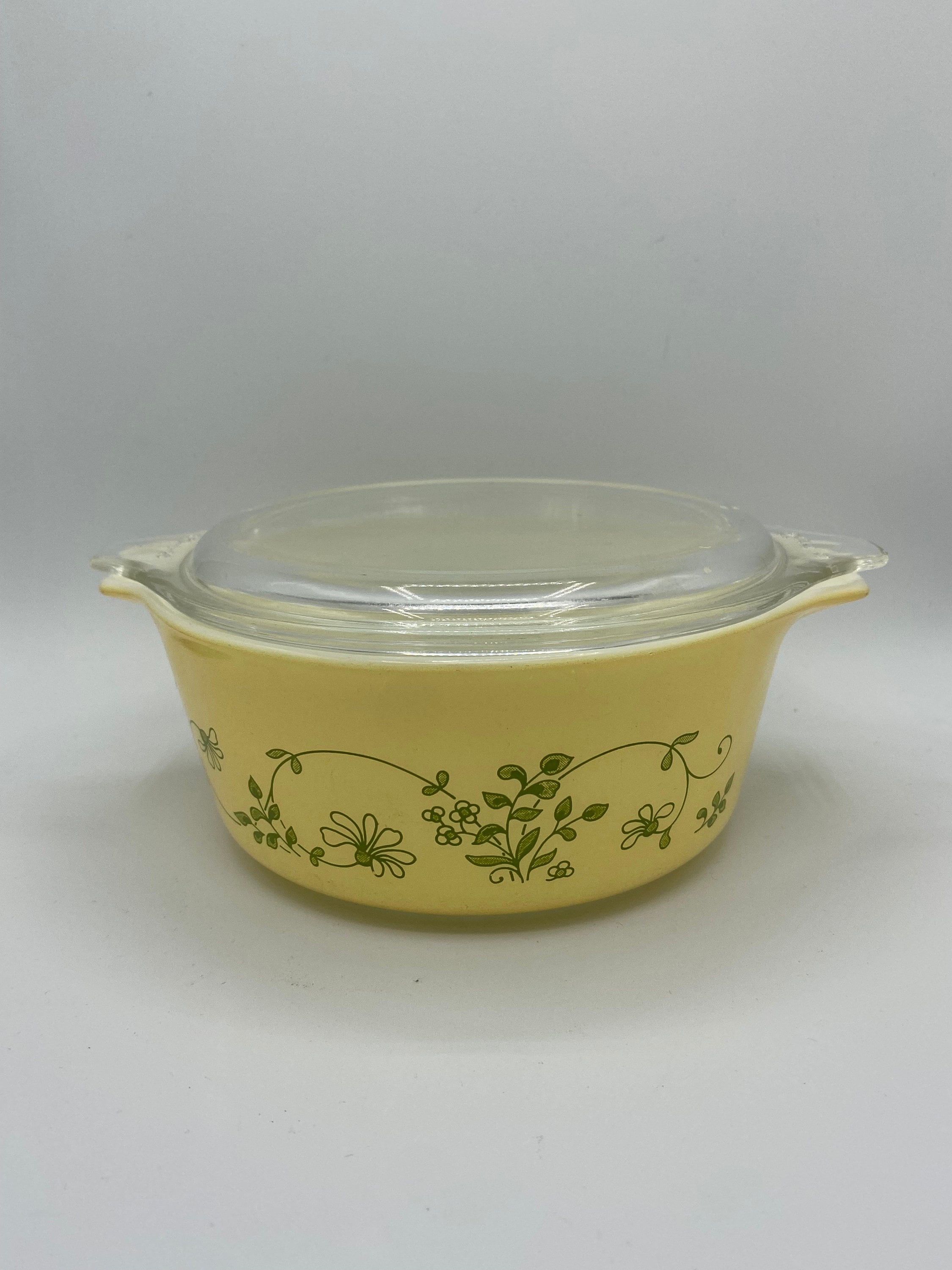 Corning PYREX Casserole With Lid 750ml Yellow - Etsy