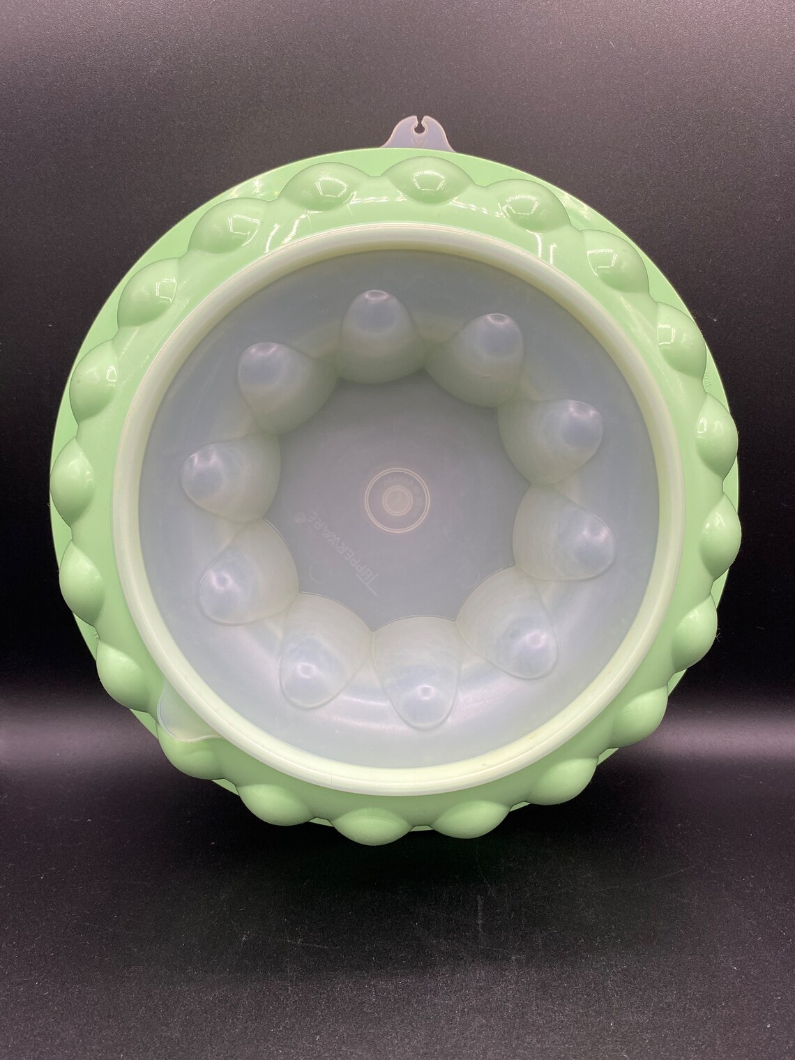 Tupperware 3 Pc Jelly Mold, , Mint Green and Clear Plastic.1201-1/1202 ...