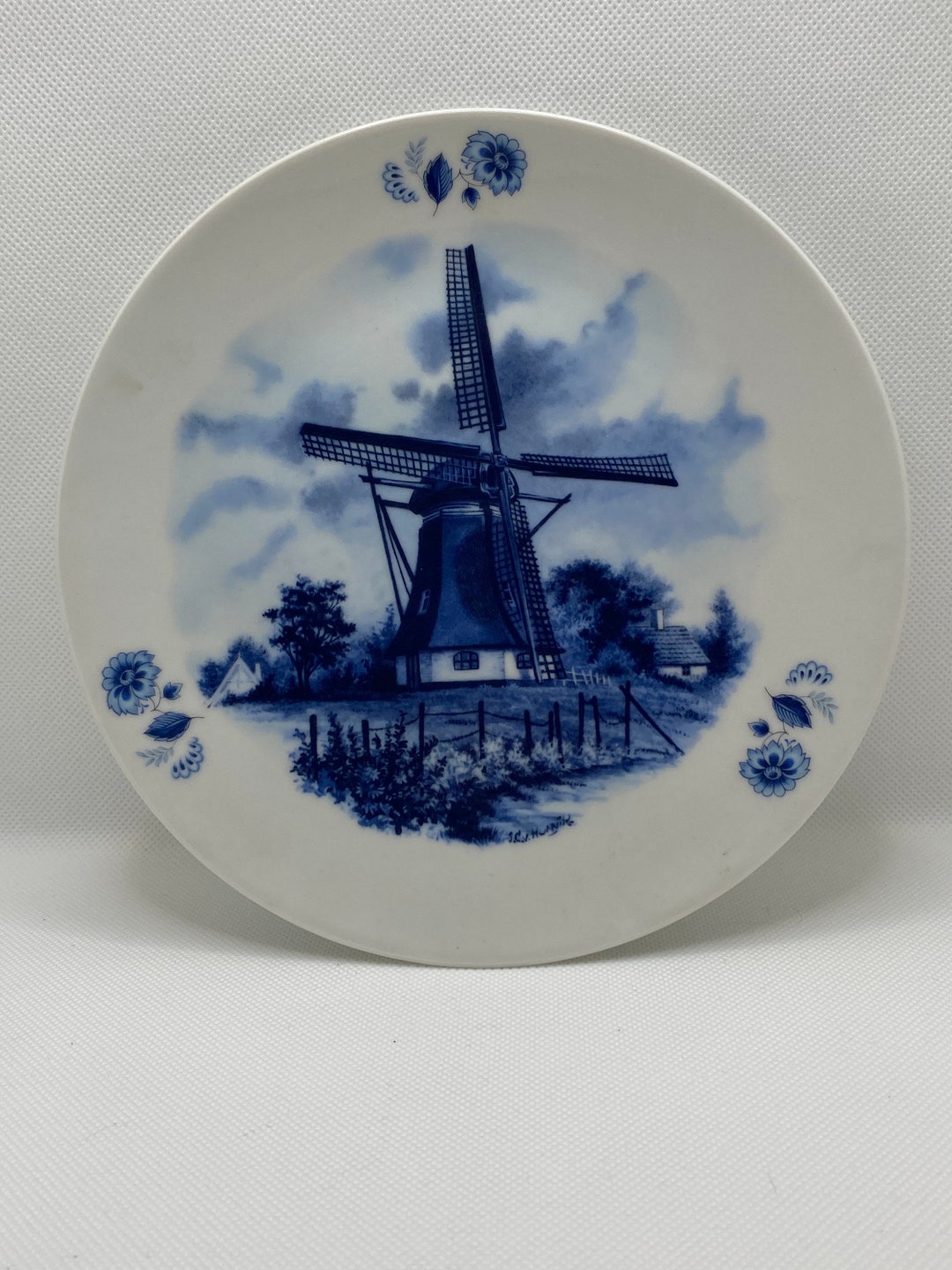 Ter Steege BV Delft Blauw 1984 Made in Holland Plate Hand Decorated ...
