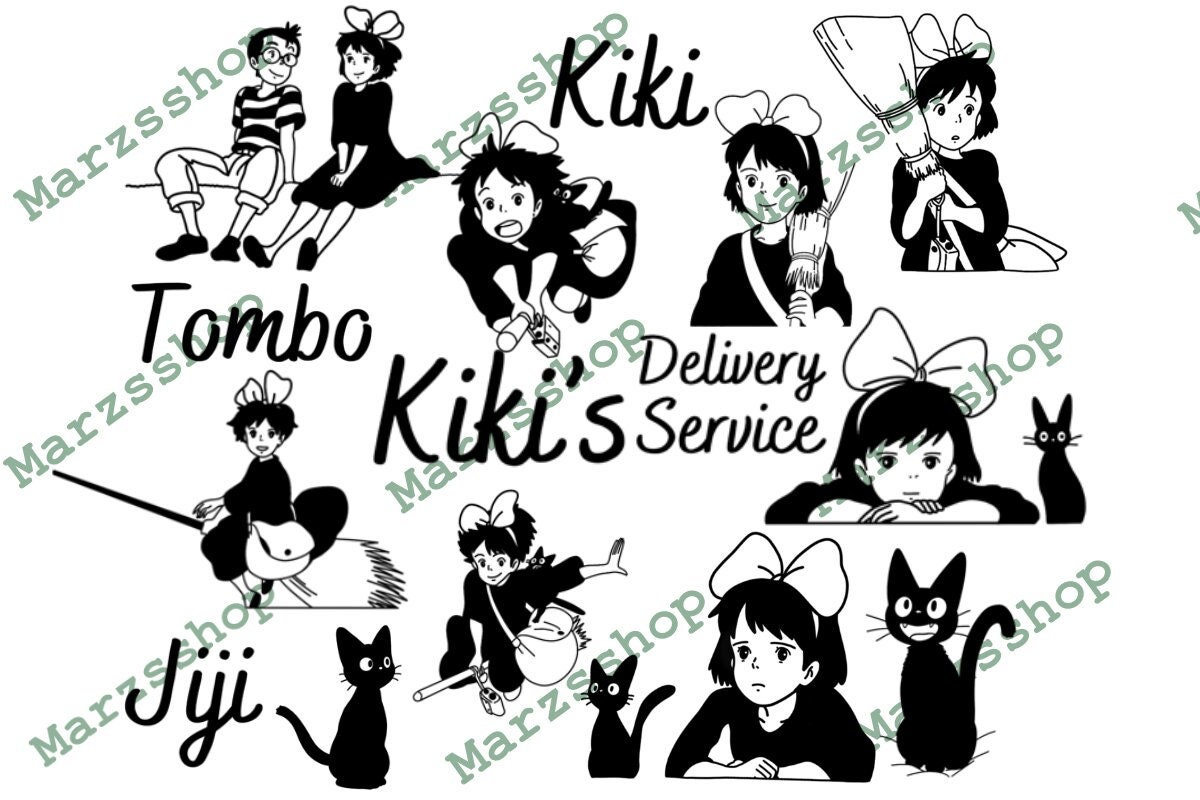Kikis Delivery Service Silhouette