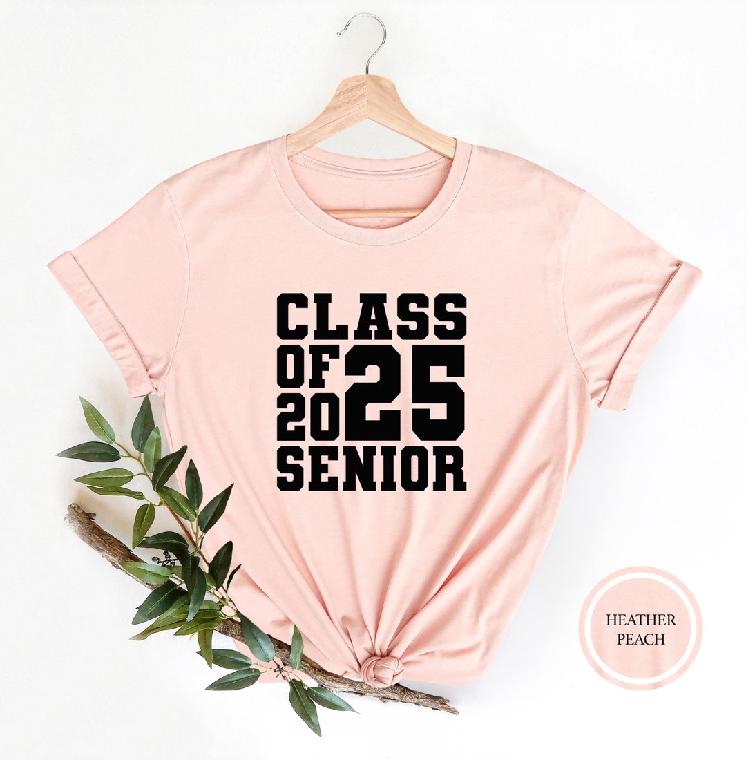 Class of 2025 Senior Shirt, Senior 2025 Shirts, Senior Retro Shirt ...