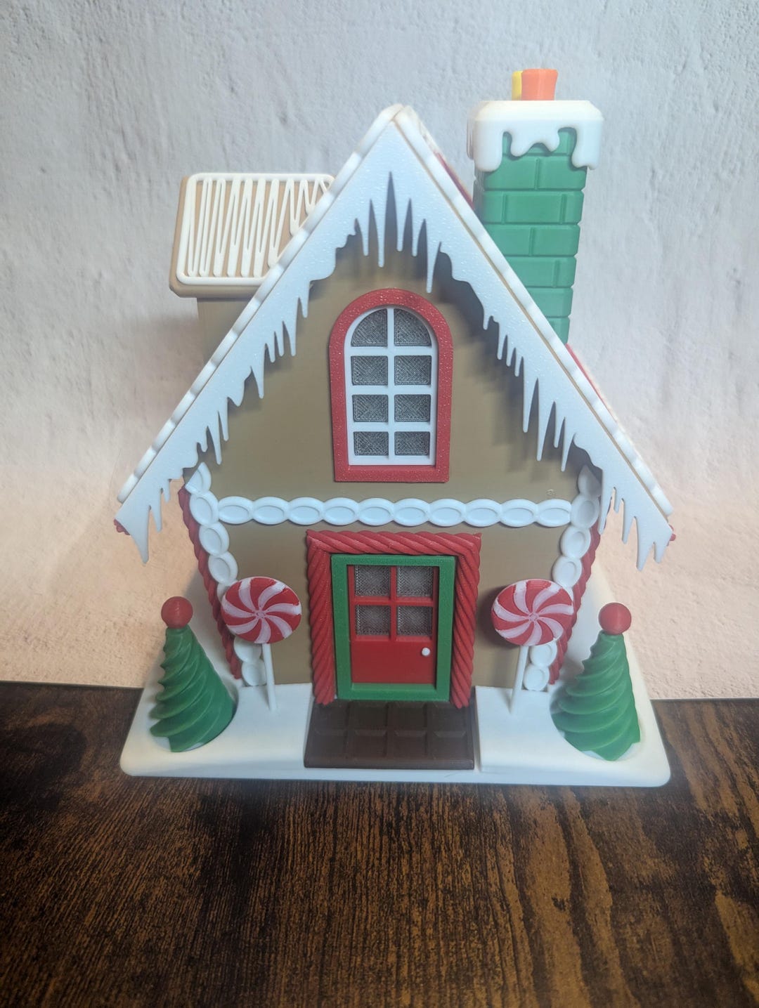 Gingerbread House Christmas Decoration - Candy Bowl - Etsy