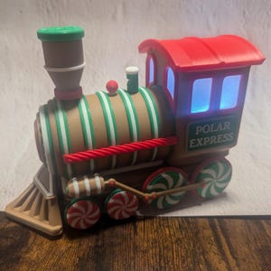 Polar Express Train LED Christmas Decoration | Christmas Decor - Etsy