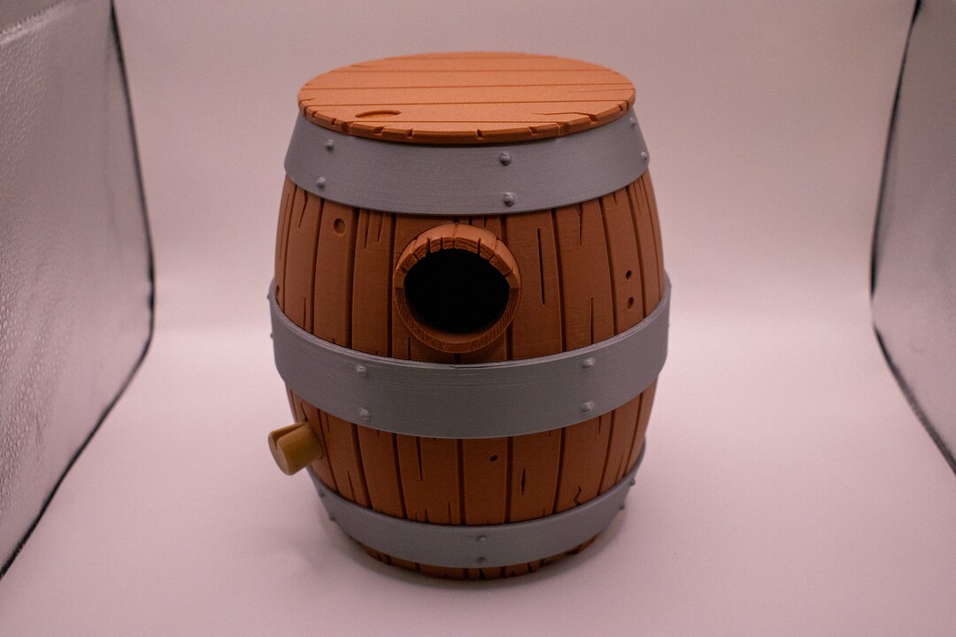 3D Printed Barrel Birdhouse - Etsy