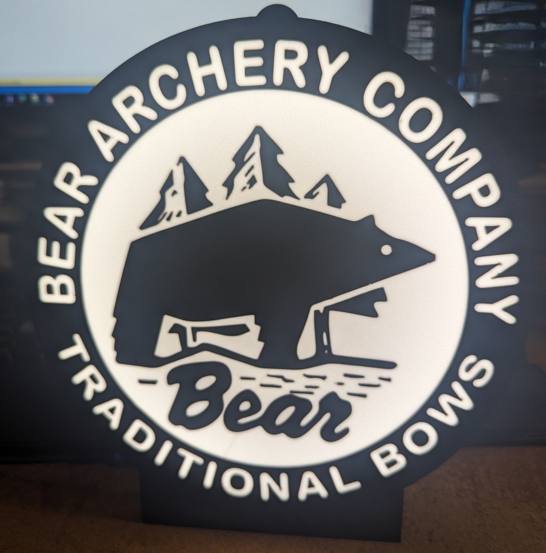 Bear Archery Company 3D Printed Lightbox - Etsy