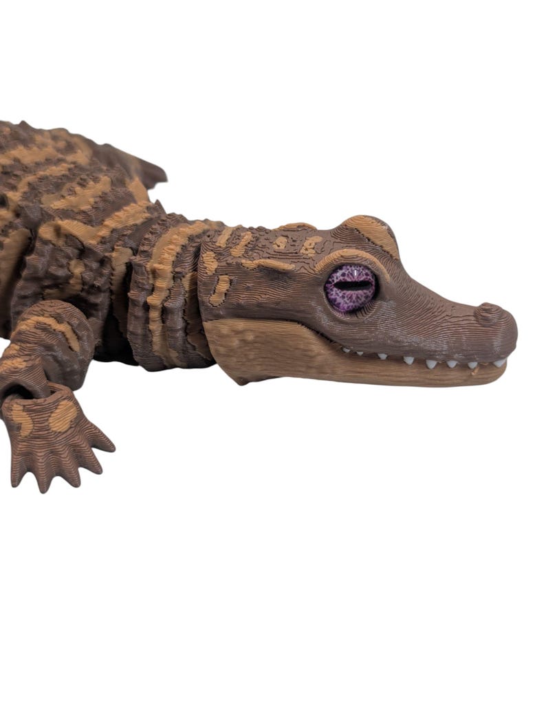 Articulated Alligator Fidget Toy – 3D Printed - Etsy