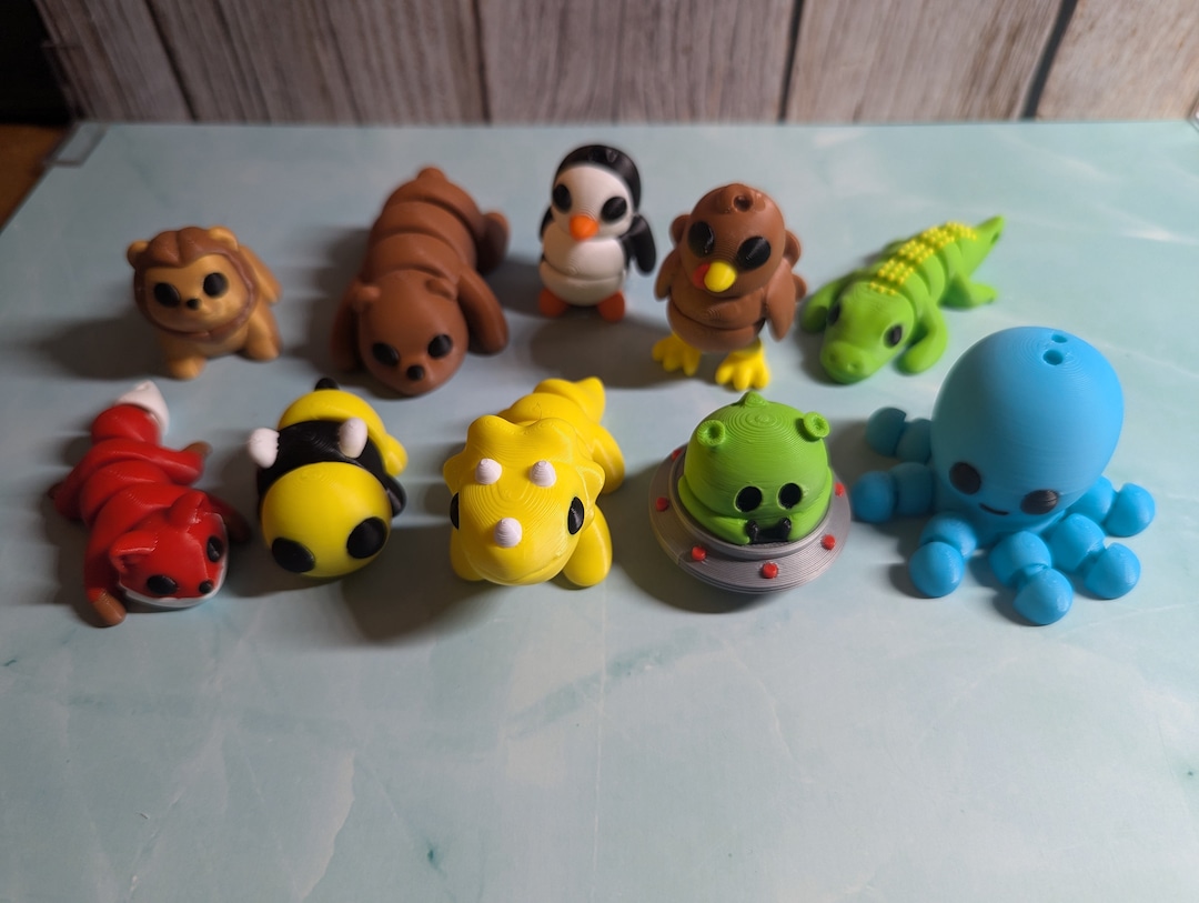 Adorable 3D Printed Medium Creatures - Etsy