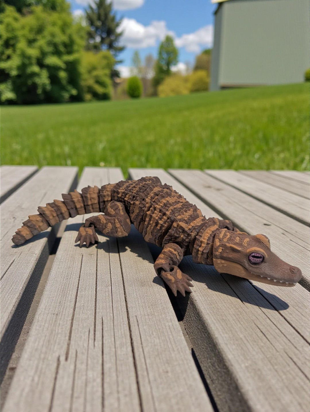 Articulated Alligator Fidget Toy – 3D Printed - Etsy