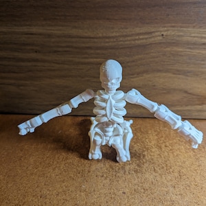 3D Printed Posable Skeleton - Etsy
