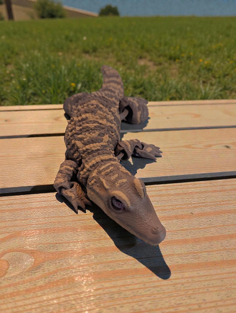 Articulated Alligator Fidget Toy – 3D Printed - Etsy