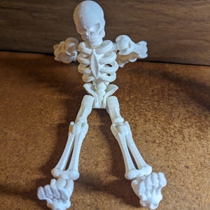 3D Printed Posable Skeleton - Etsy