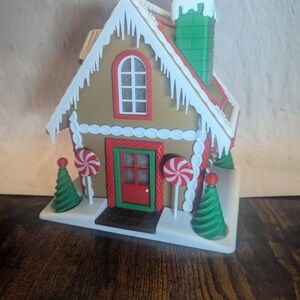 Gingerbread House Christmas Decoration - Candy Bowl - Etsy