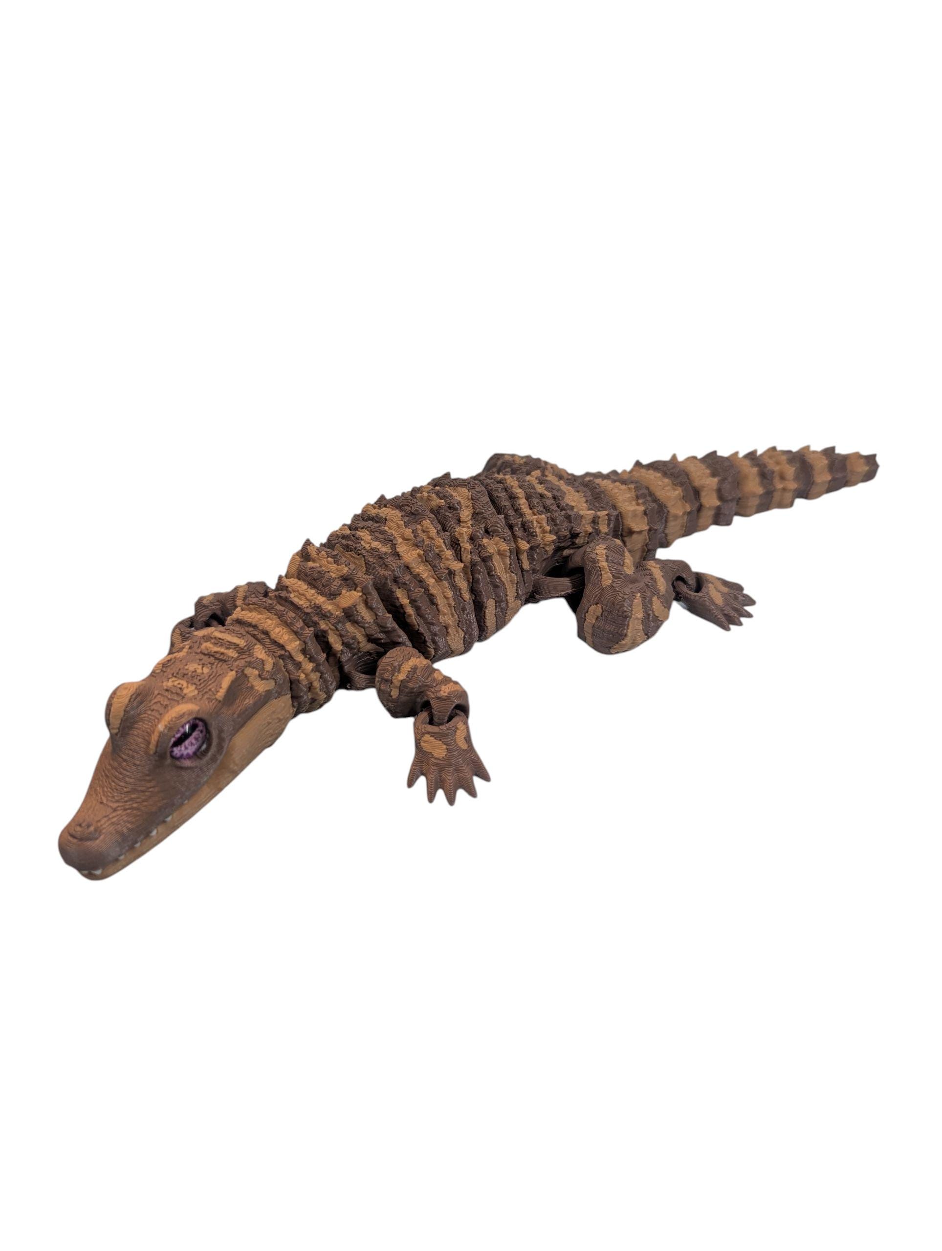 Articulated Alligator Fidget Toy – 3D Printed - Etsy