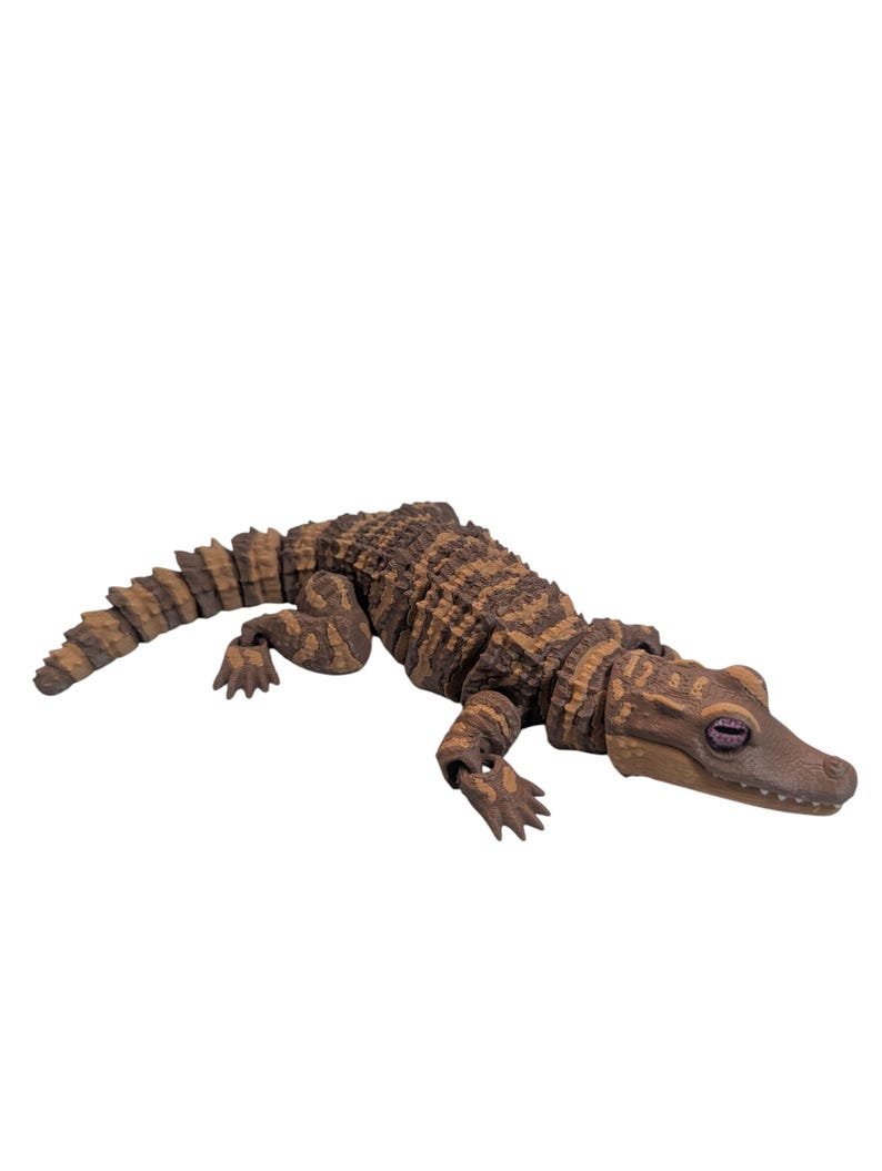 Articulated Alligator Fidget Toy – 3D Printed - Etsy