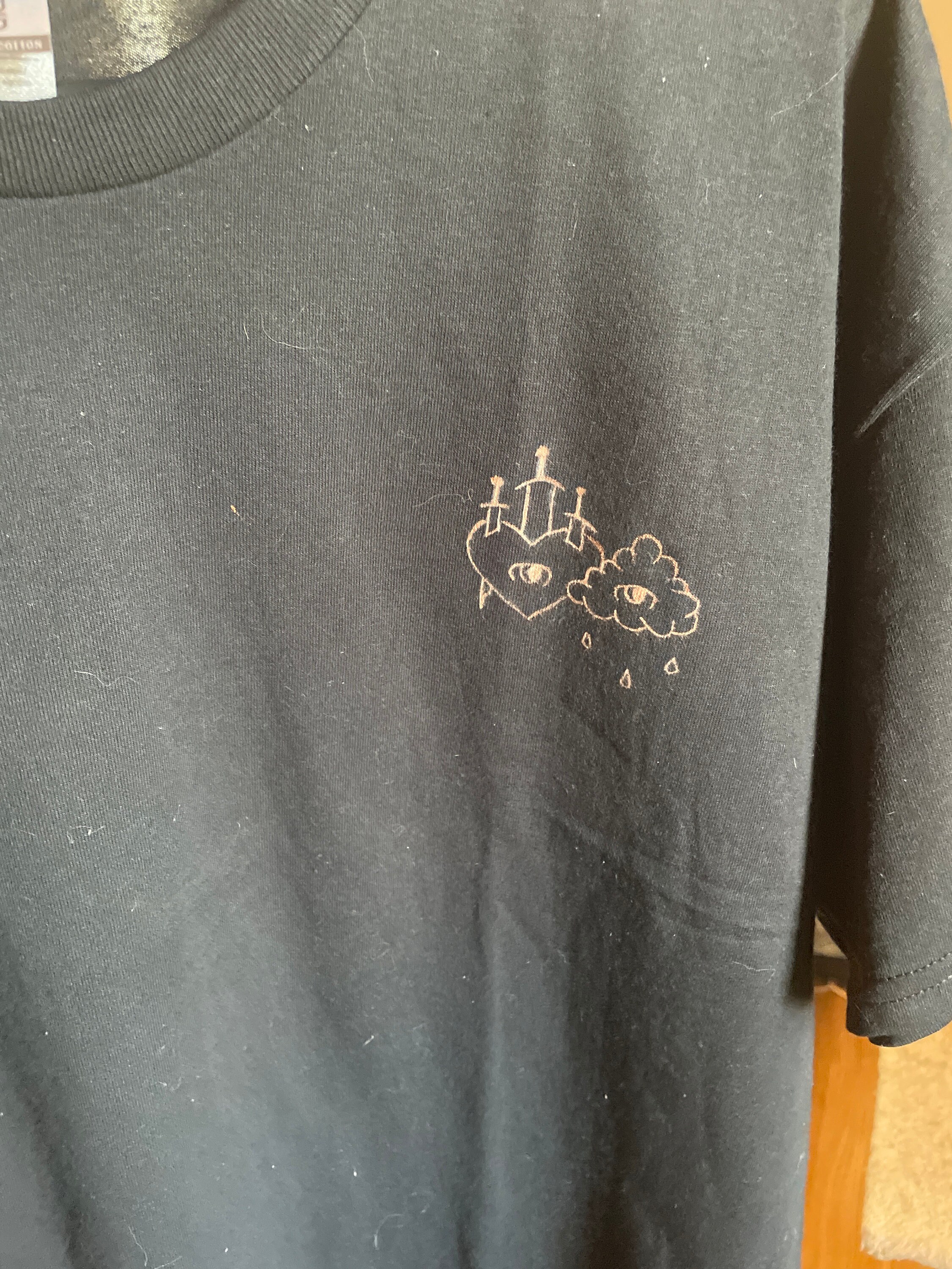 Mythical Designed Bleach Tee - Etsy