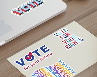 Democracy Sticker - Etsy