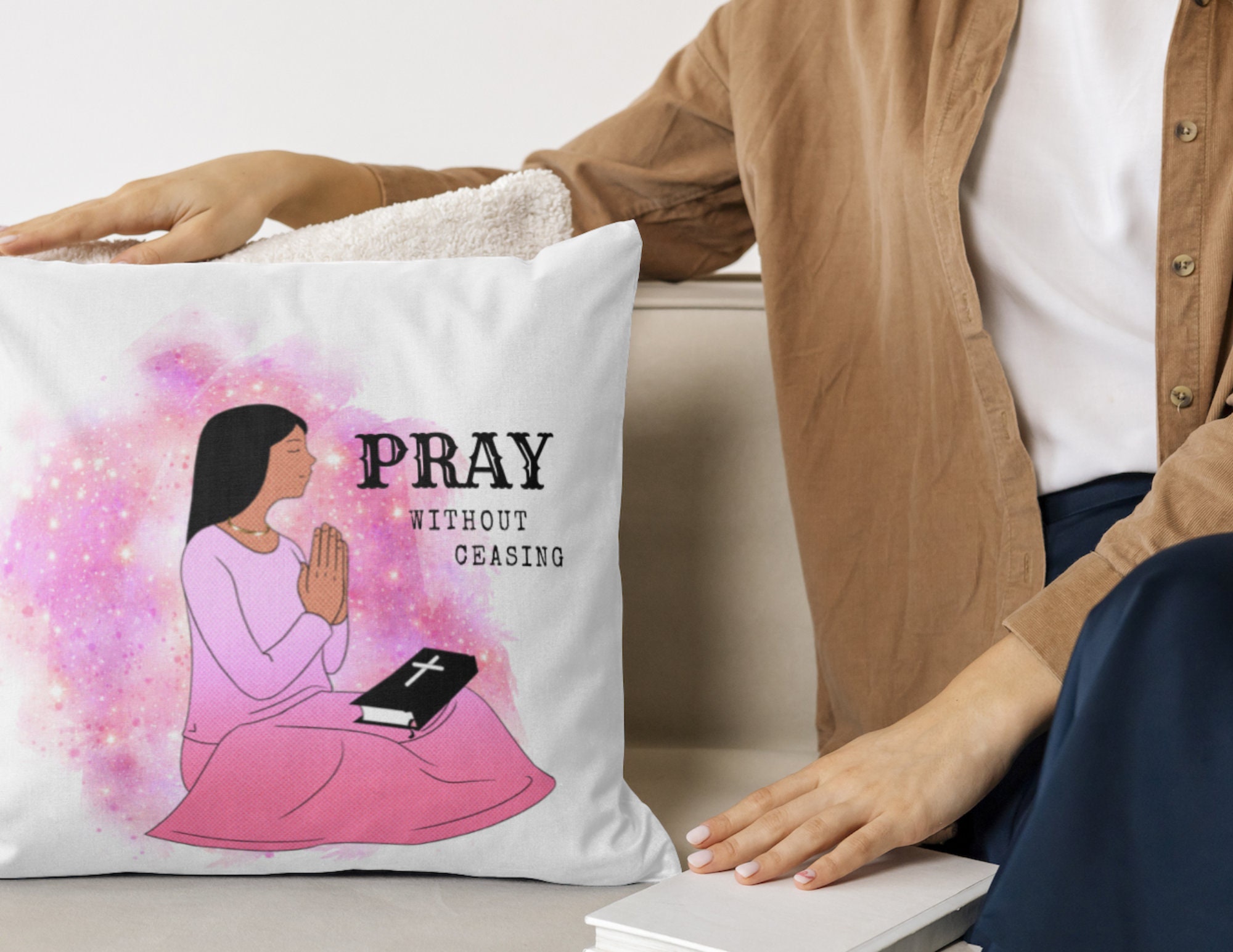 Praying Women Svg& Png Digital File - Etsy