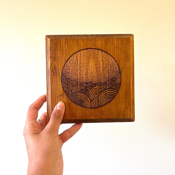 Wood Burned Art - Etsy