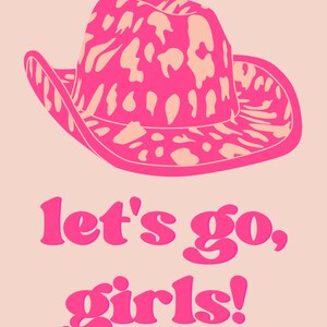 Let's Go Girls Digital Art - Etsy
