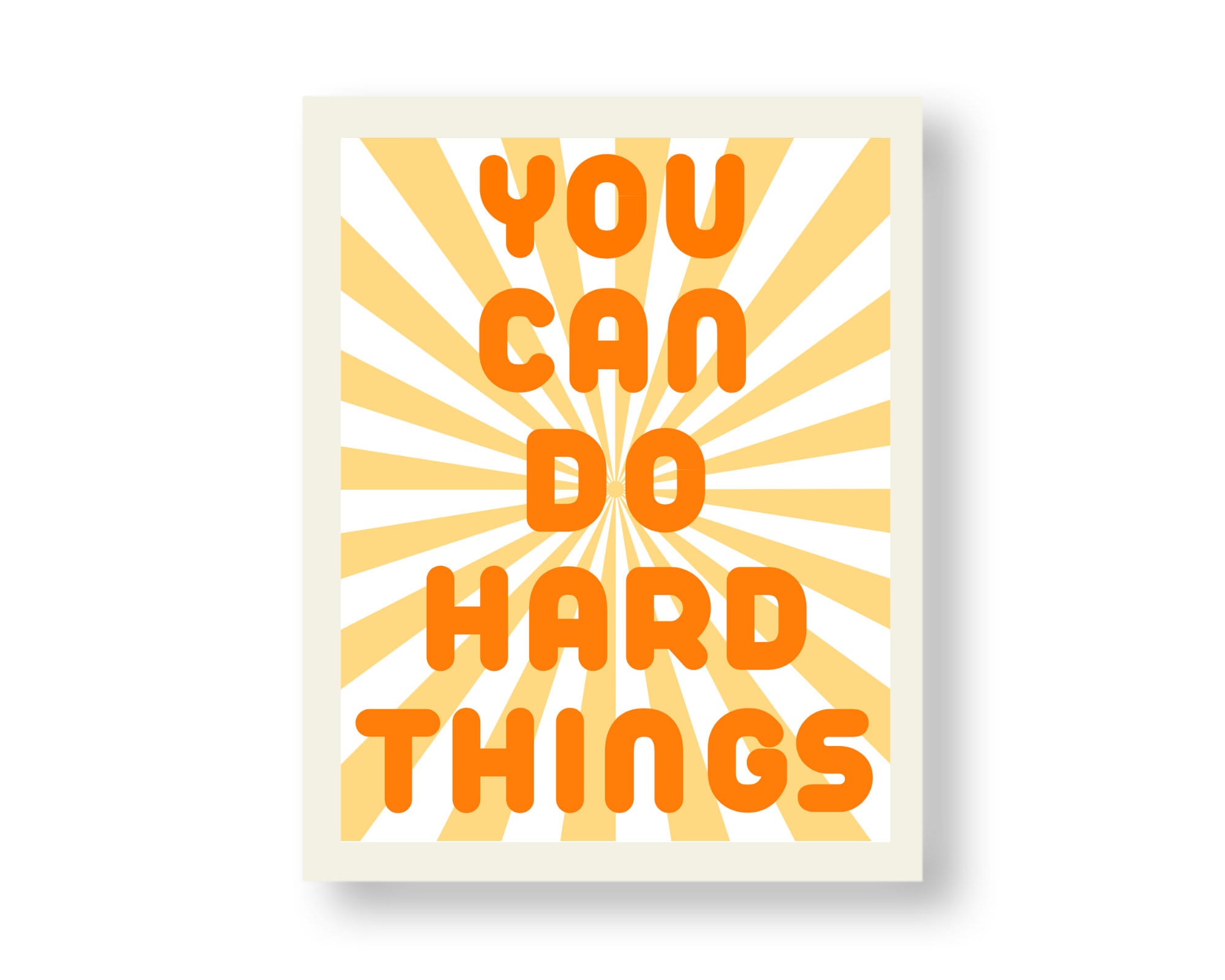 You Can Do Hard Things Digital Print - Etsy