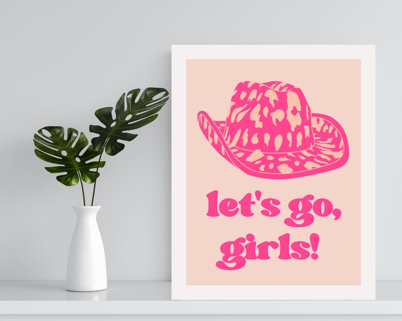 Let's Go Girls Digital Art - Etsy