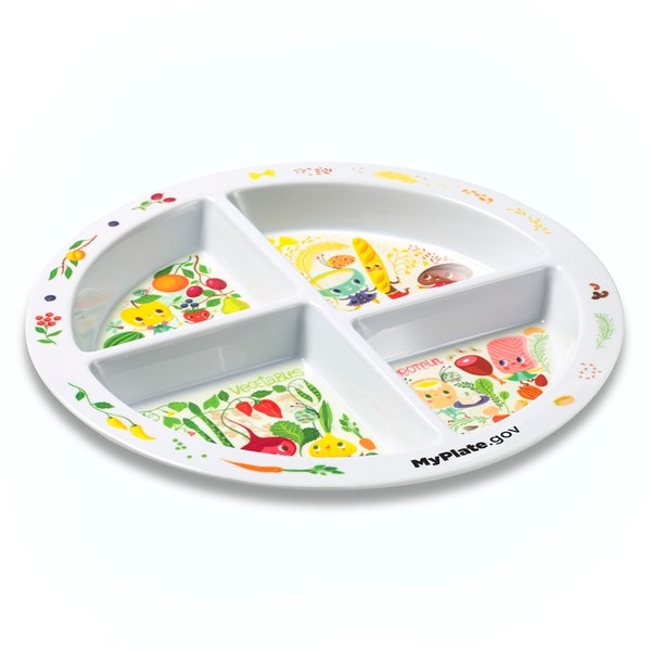 Kids Portion Plate - Etsy