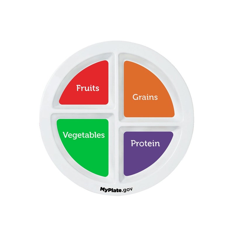 Portion Plate - Adults - Style CMP - Etsy