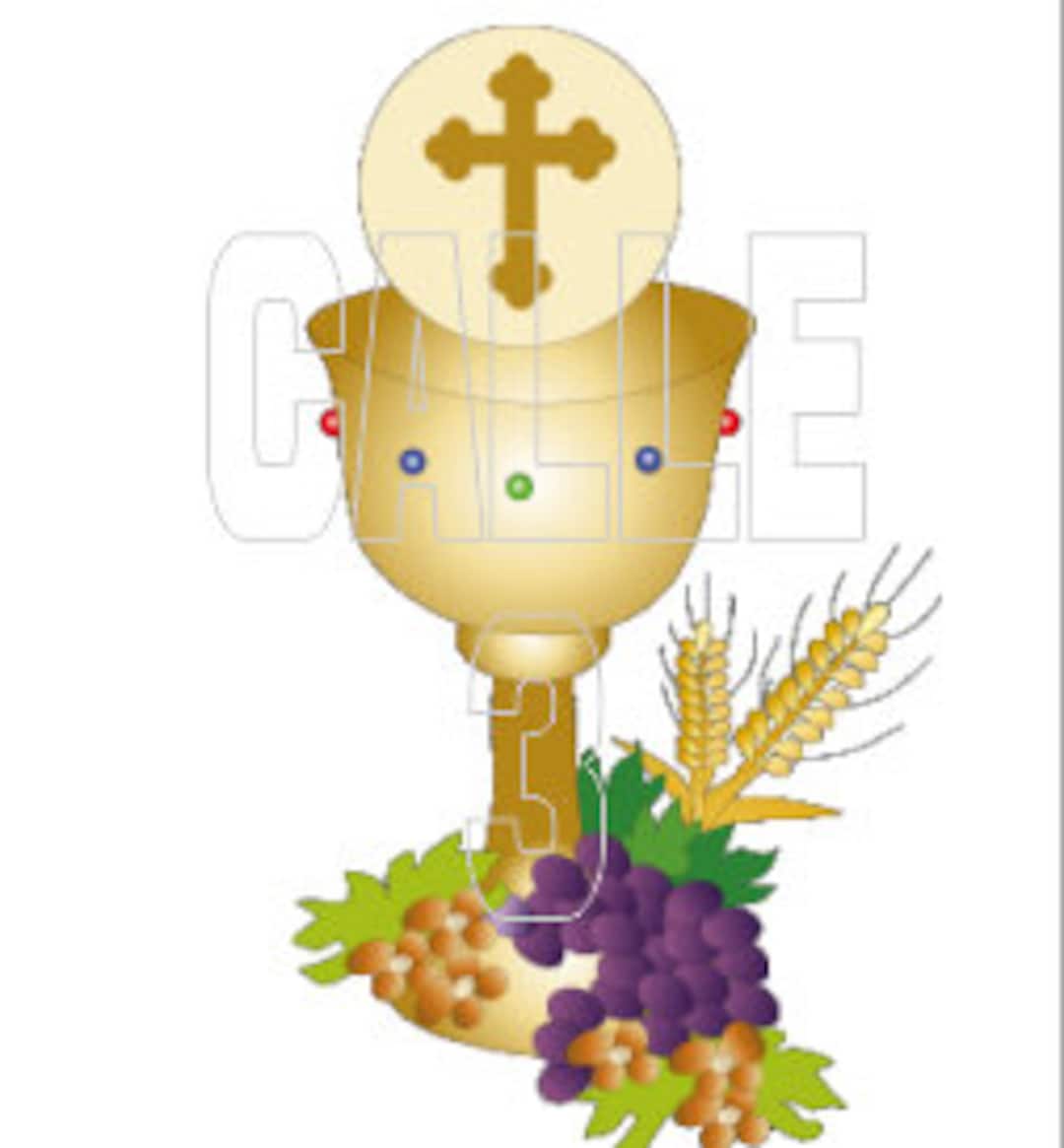 Chalice, Image for Baptisms, Baby Showers, First Communion, Etc. SVG ...