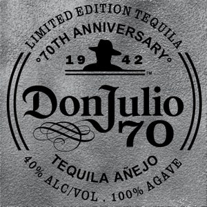 Don Julio 70 Anniversary Digital Label File in PDF, PNG, SVG, Jpg, for ...