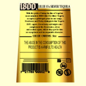 Tequila 1800 GOLD Label Files, PNG and JPG, Surprise Your Friends at ...