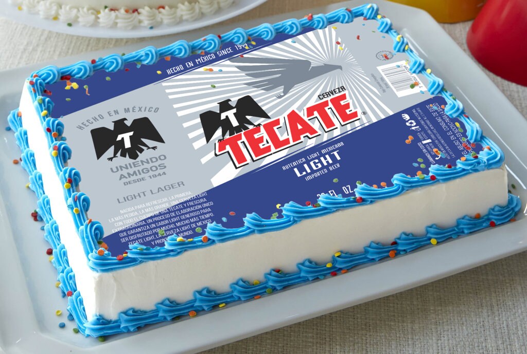 Tecate Light Label Digital in PNG and JPG, ready for skinny tumbler 20 ...