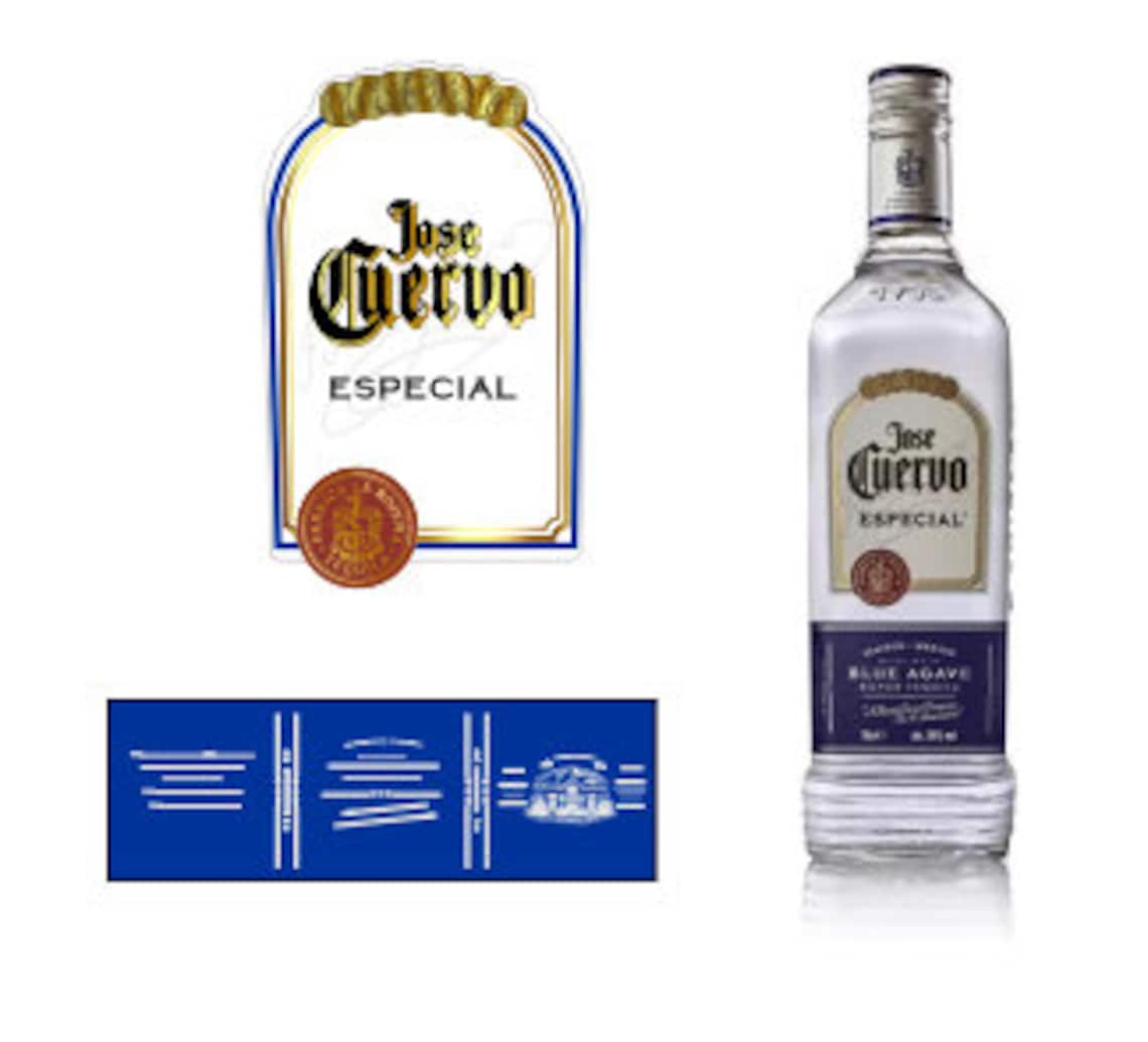 Tequila Jose Cuervo Blanco Especial Label Digital in PNG and JPG ...