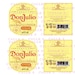 Tequila Don Julio Añejo Label, 6CM, PNG and PDF, High Resolution, Front ...