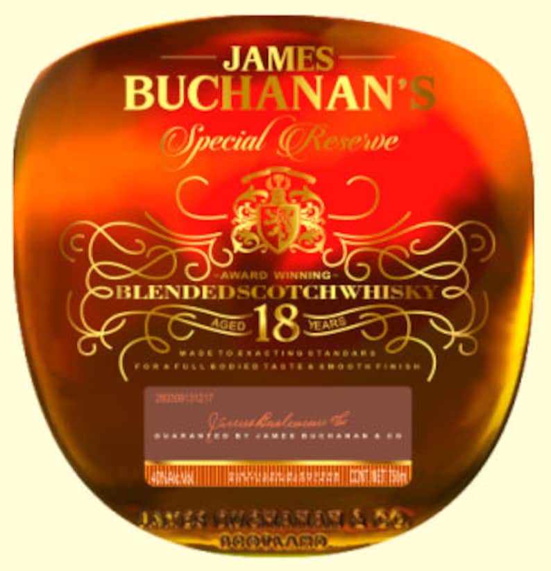 Buchanans Special Reserve Digital Label File in Transparent PNG and JPG ...