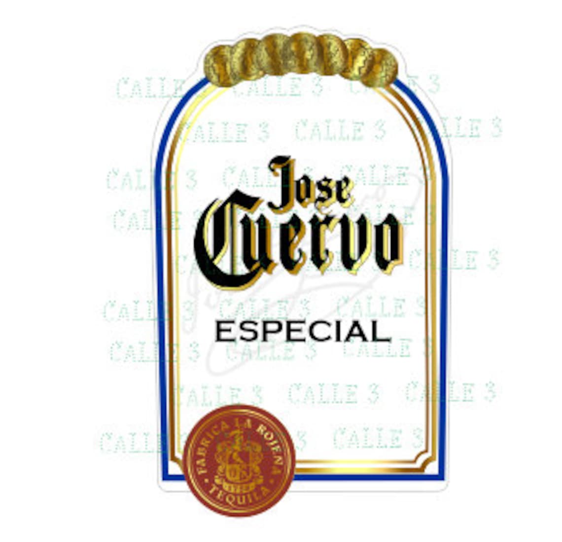 Tequila Jose Cuervo Blanco Especial Label Digital in PNG and JPG ...