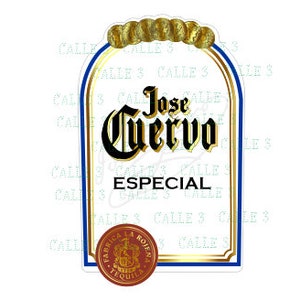 Tequila Jose Cuervo Blanco Especial Label Digital in PNG and JPG ...