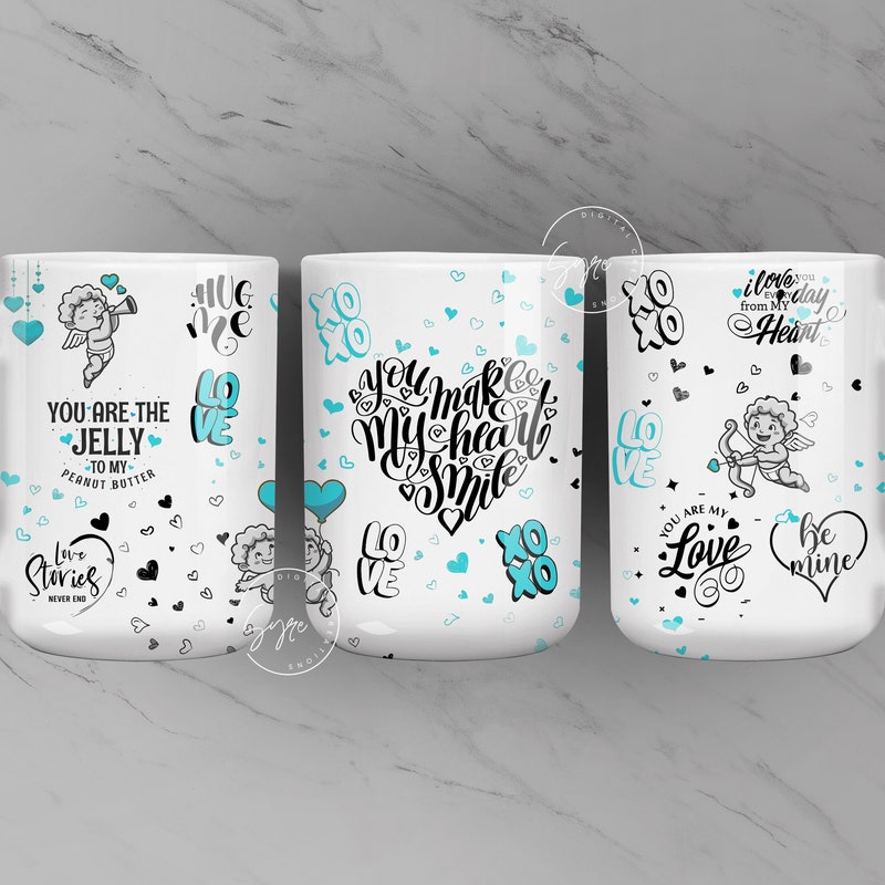 Valentines Day Mug - Etsy