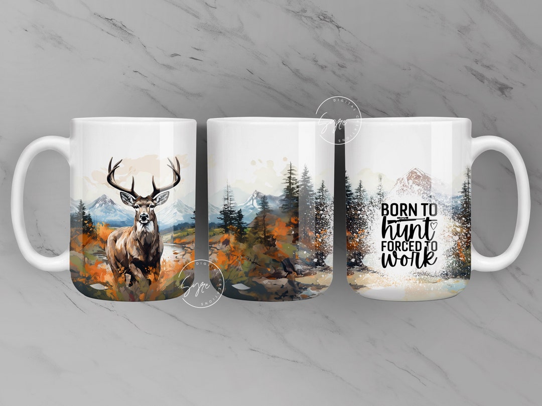 Hunting Season, Deer Hunting Mug, Father's Day Gift, Camping Hunting ...