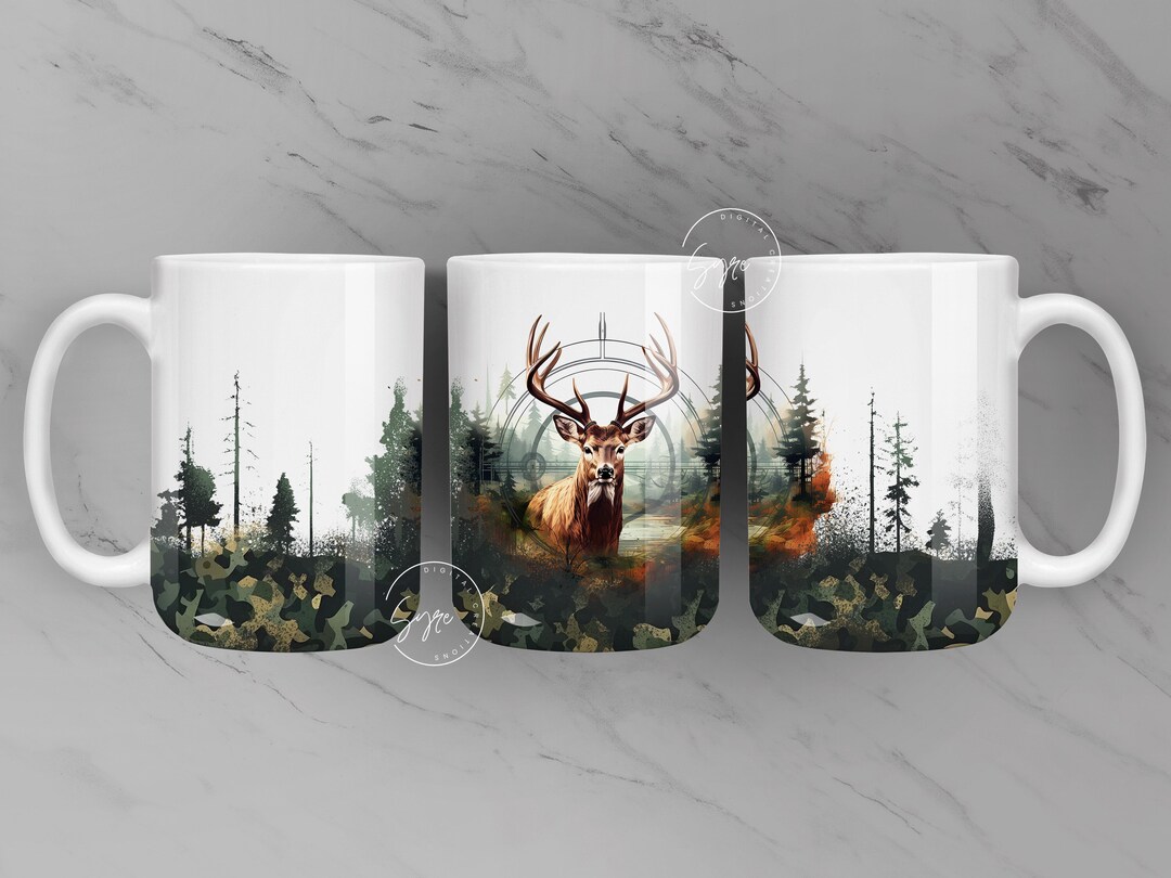 Hunting Season, Deer Hunting Mug, Father's Day Gift, Camping Hunting ...