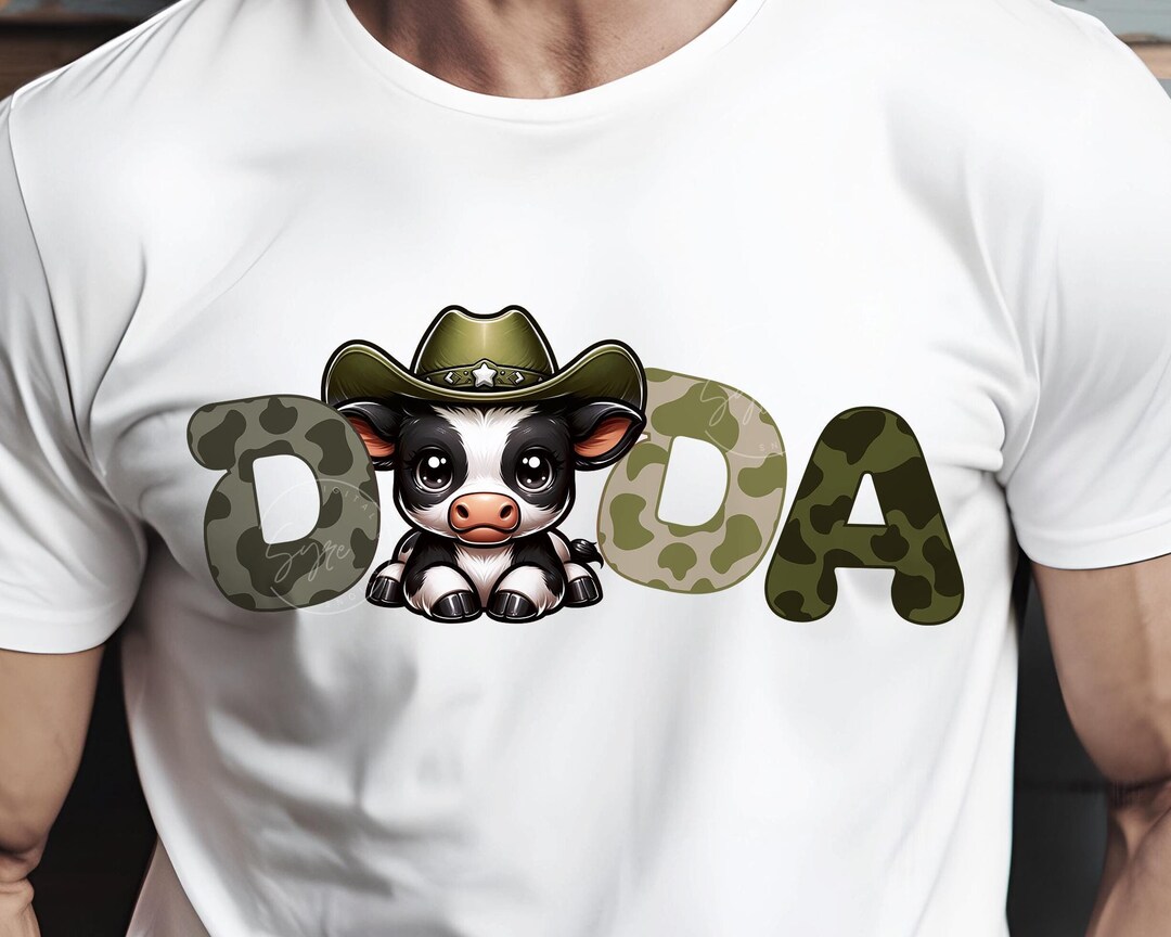 Dada PNG Highland Cow Dad Png Papa Png Family Png Dada Shirt Png Farm ...