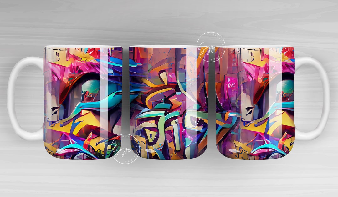 Wall Graffiti Mug Sublimation, Street Art Graffiti, Grafiti Wallpaper ...