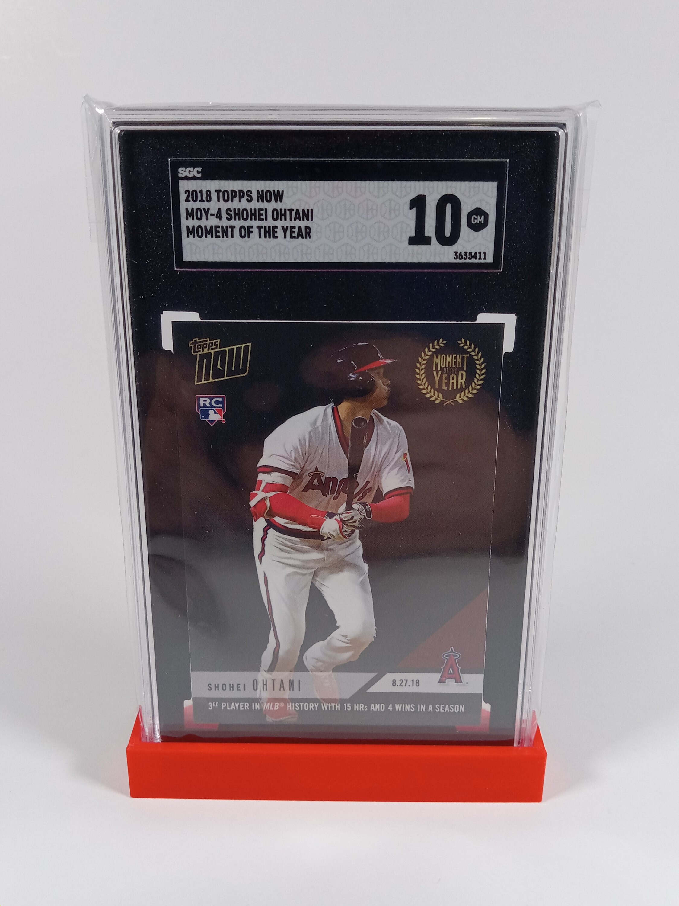 Slab Daddy SGC Graded Card Stand Slanted (multiple Colors) - Etsy
