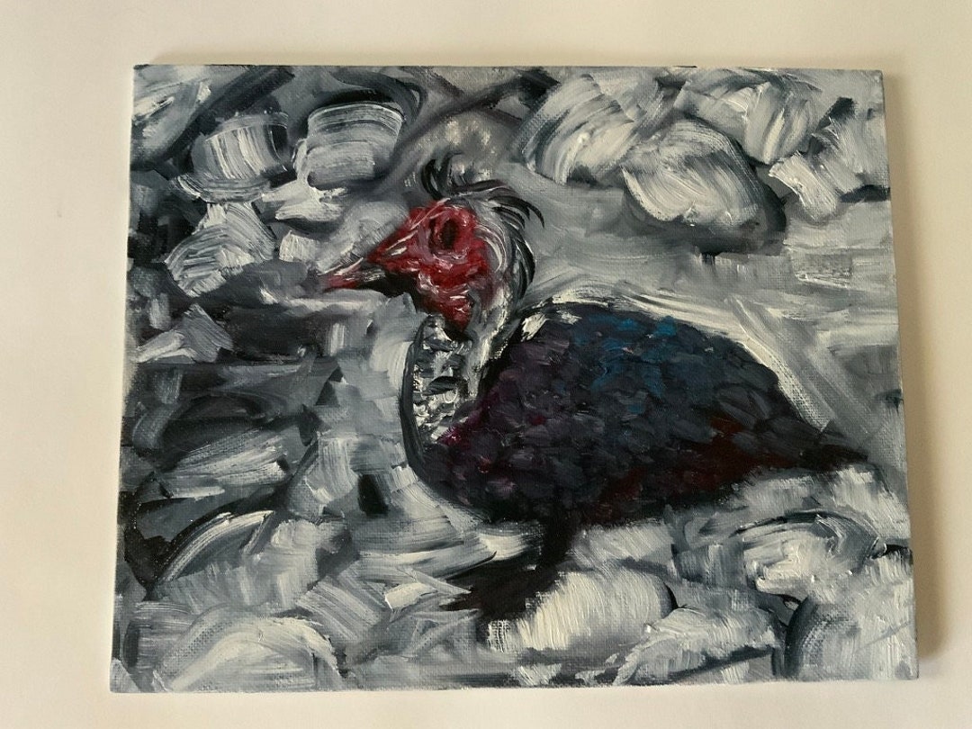 Muscovy Duck, Original Oil Painting, Natural Artwork, Nature Art, Bird ...