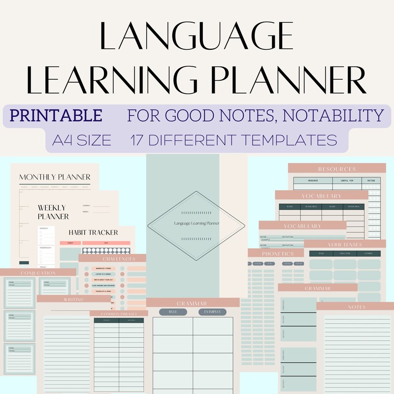 Language Learning - Etsy