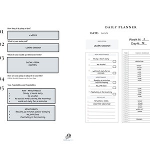 Monk Mode Habit Tracker Guide & Printable, Productivity, Business ...