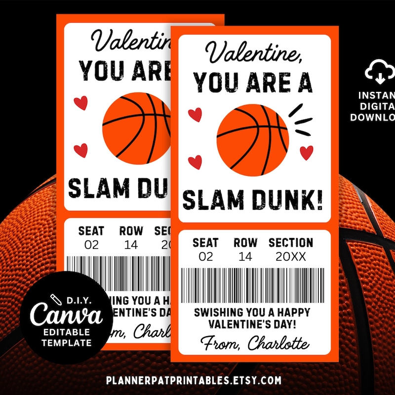 Basketball Valentine Boxes - Etsy