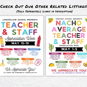 Editable Baseball Theme Teacher & Staff Appreciation Baseball Themed ...
